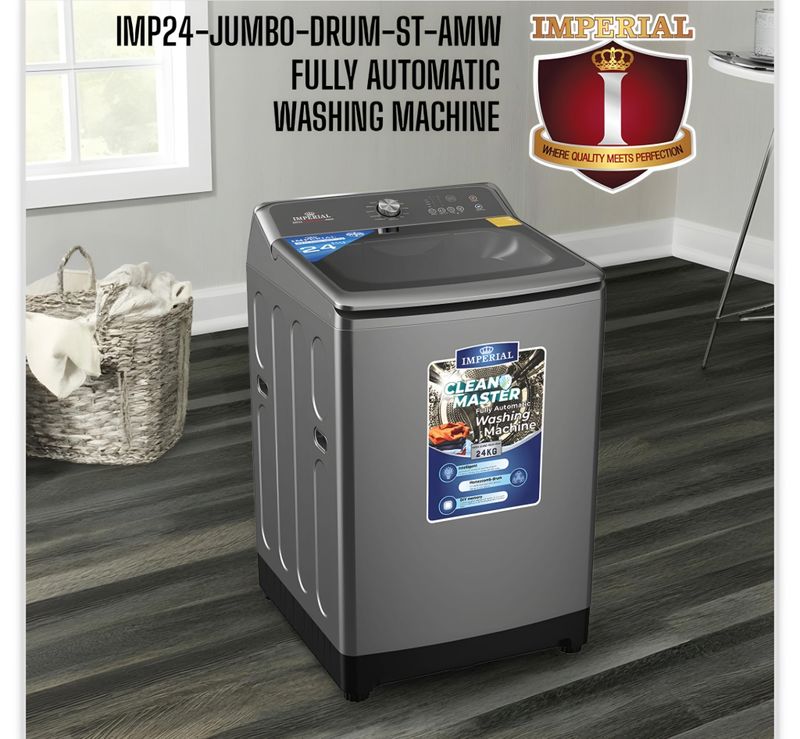IMP24-JUMBO DRUM-ST-AMW IMPERIAL 24KG WASHER