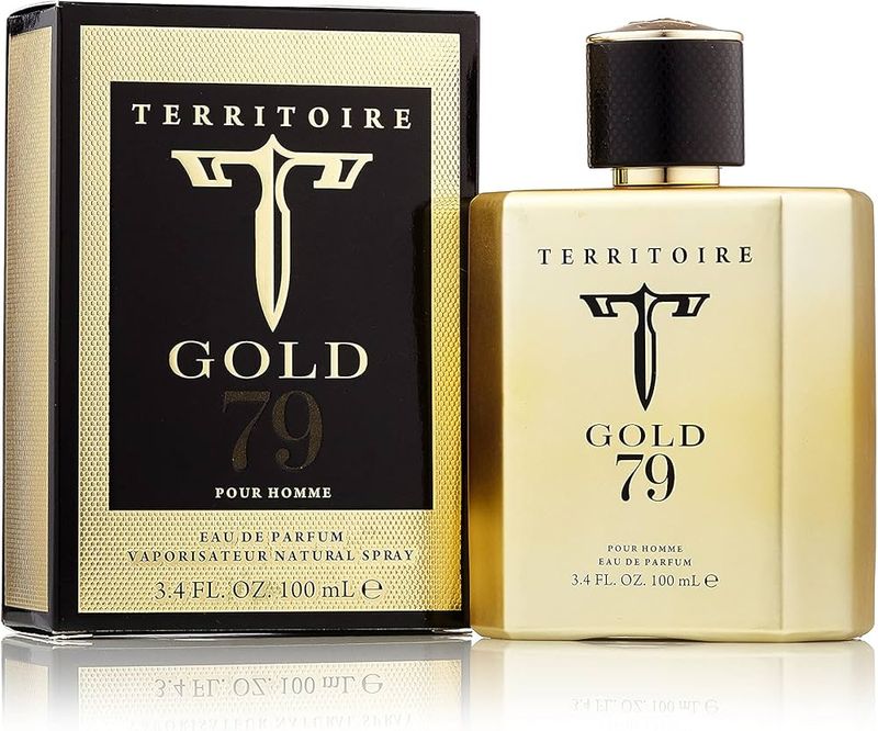 TERRITORE GOLD 79 EDP 100ML 3.4 FL. OZ. , 3077 PERFUME