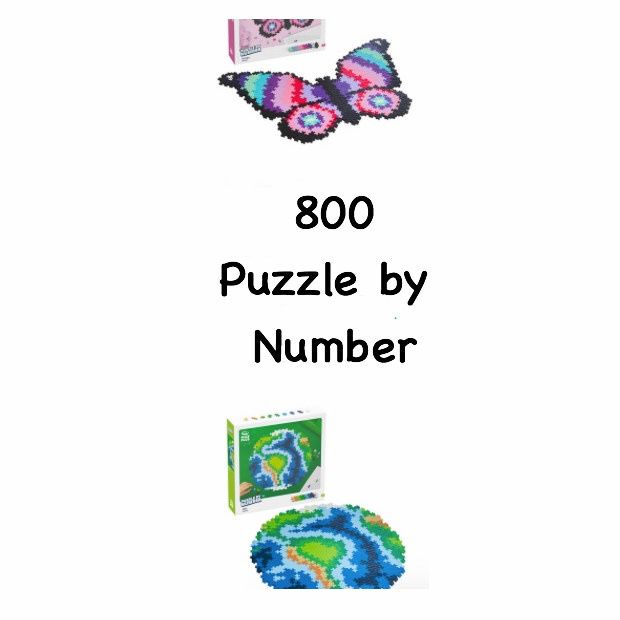 Puzzle By Number- 800 pc