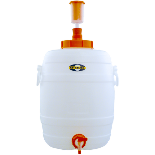 Fermenter-Speidel Plastic Fermenter | Round HDPE Storage Tank | 30L | 7 ...
