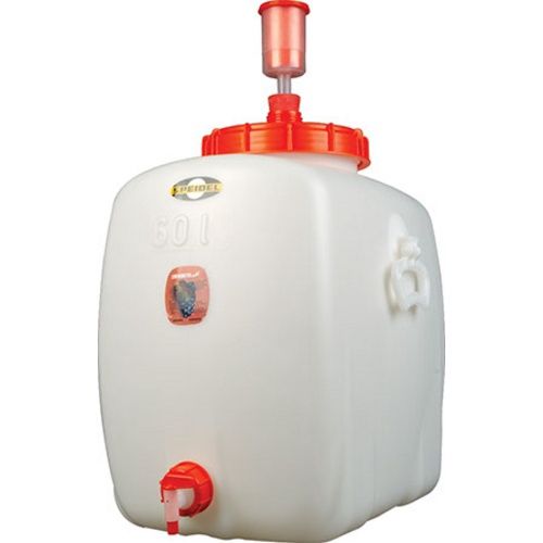 Speidel Plastic Fermenter | Rectangular HDPE Storage Tank | 60L | 15.9 gal