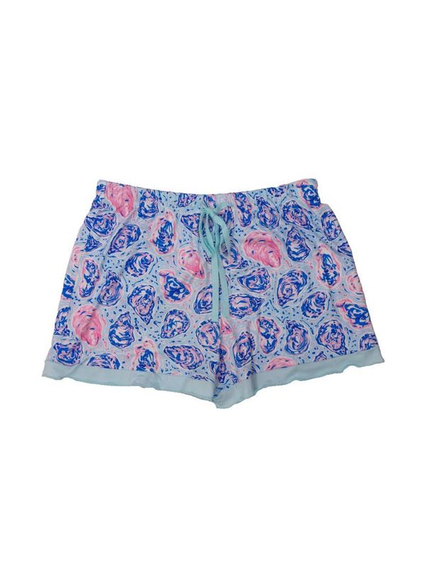 Simply Southern PJ Lounge Shorts - Oyster - Medium-Large