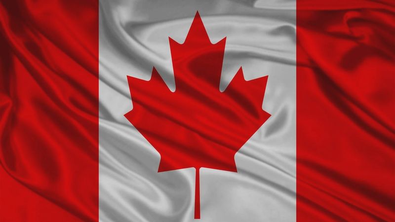 Canada Flags Custom Sewn (200D Nylon)