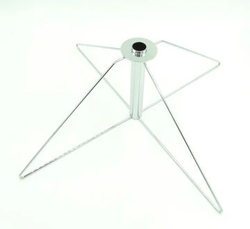 Wire-Folding Stand, Silver 1"