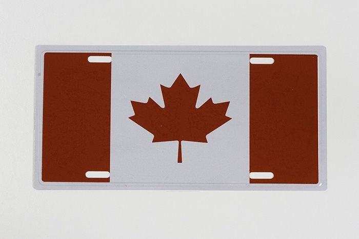License Plate, Canada