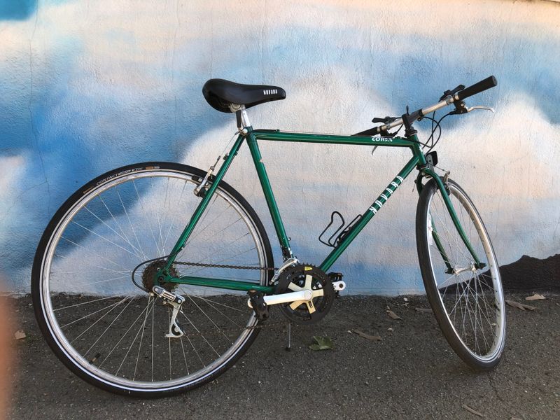 used, Novara Corsa, green, large