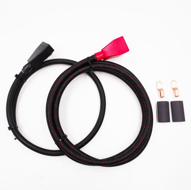 Pure Heritage Cloth Braided Battery Cable Kits