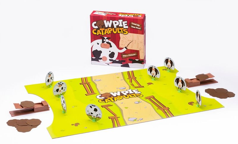 Cow Pie Catapults Game from Toy Market