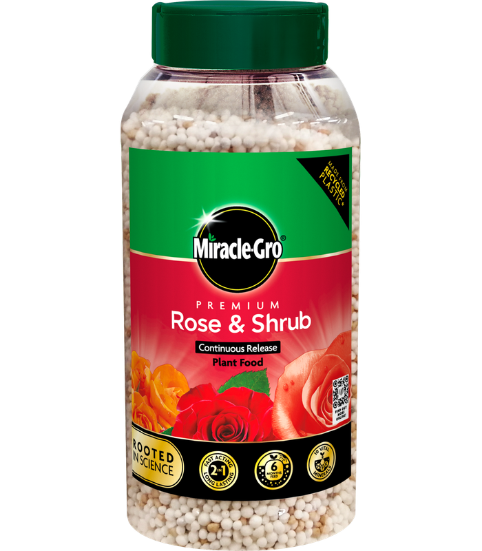 MIRACLE GRO ROSE & SHRUB CON RELEASE JAR 900G