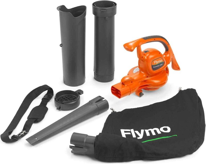 Flymo Electric Garden Blower PowerVac 3000