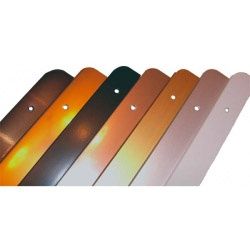 40MM WORKTOP END CAP BRIGHT GOLD