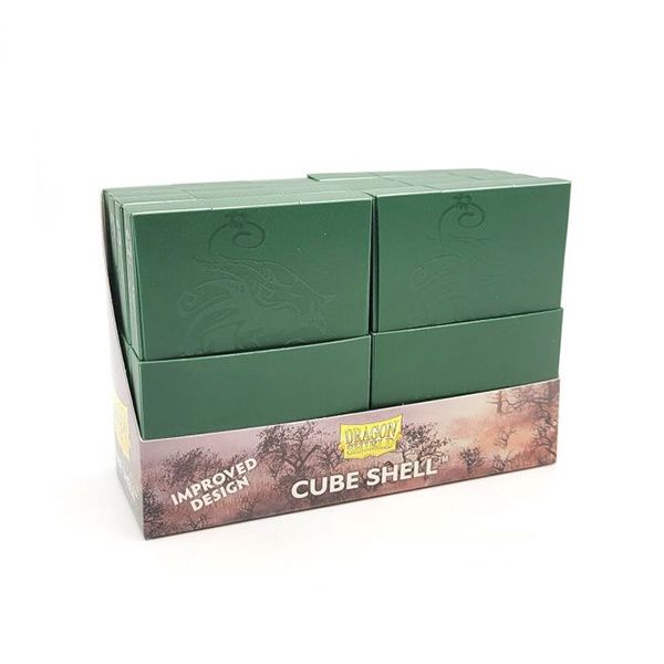Dragon Shield: Cube Shell- Forest Green