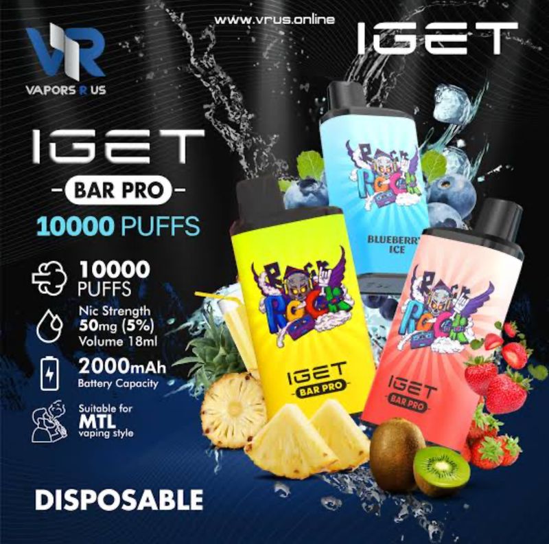 Iget Bar PRO 10000 Puffs