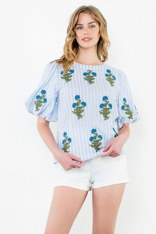 Hydrangea Blouse