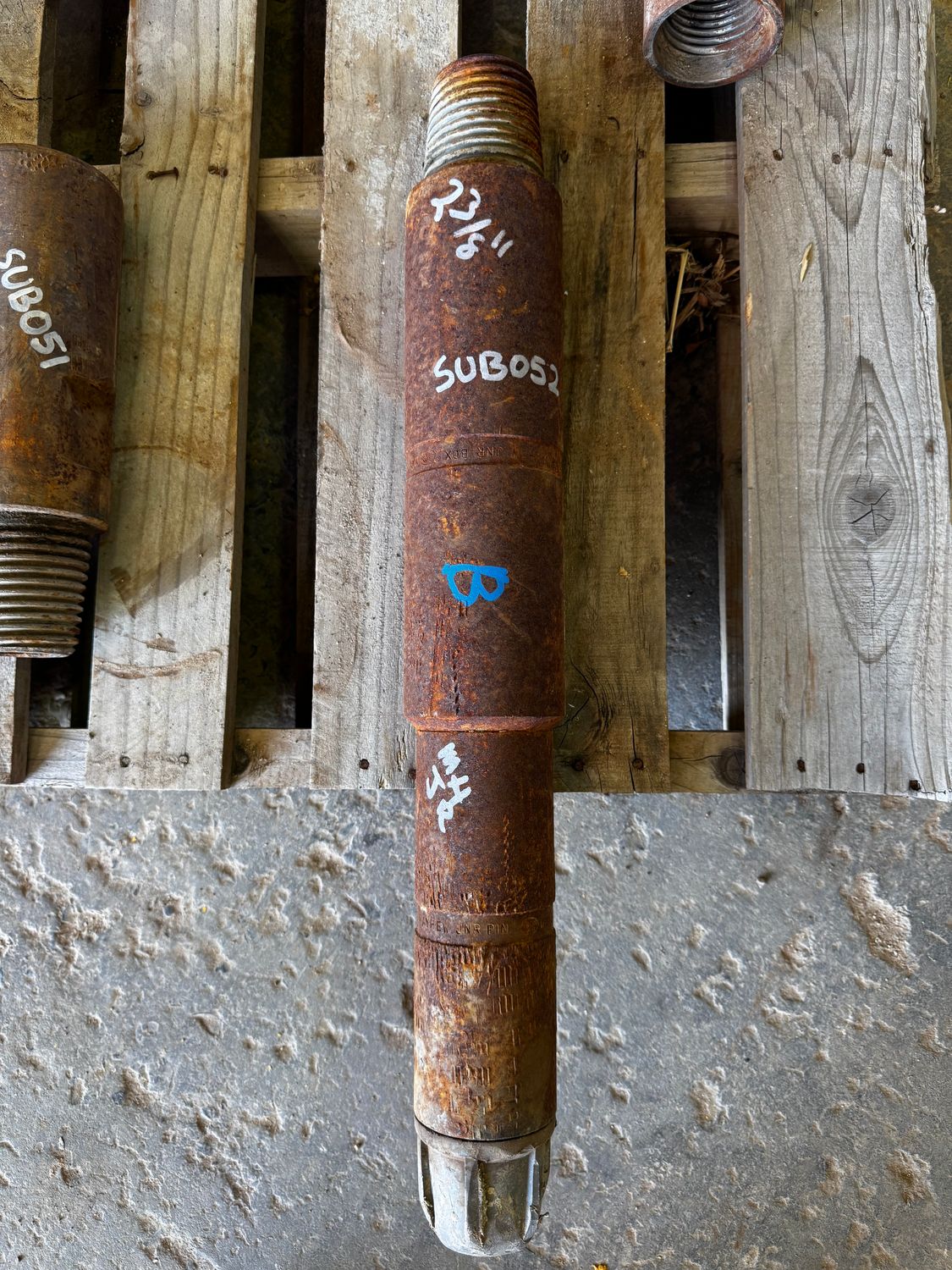 2 3/8" to Mayhew Junior Pin / Pin | Dynamic Drilling