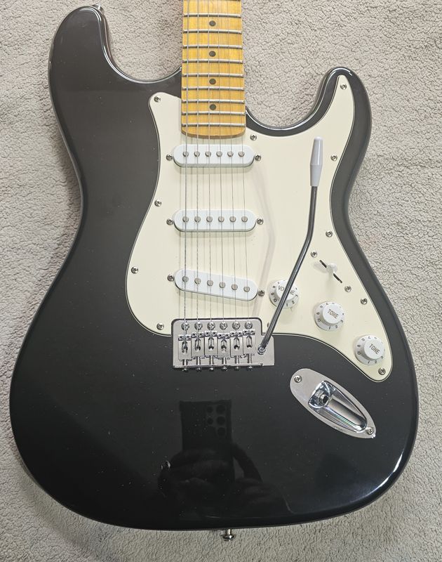 Spectrum STRAT TYPE Electric Guitar Black