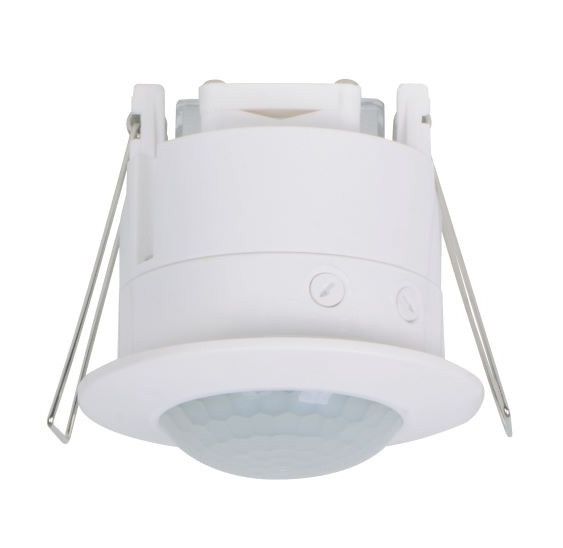 Motion Sensor Infrared 360 Degree Recessed 61mm Dia Cutout IP20 55-306