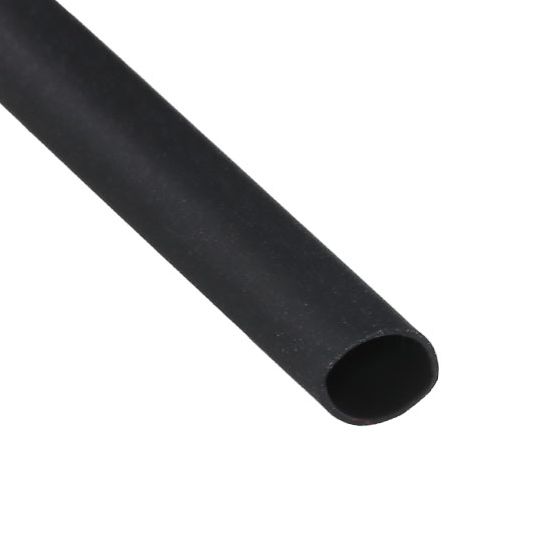 Heatshrink Thin Wall 50mm-25mm BLACK 1.2m Length - HS50BLK