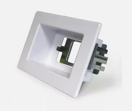 RECESSED WALL GPO POWER POINT WHITE