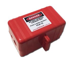 PLUG AND HOSE LOCKOUT BOX DEVICE LARGE PLD-12