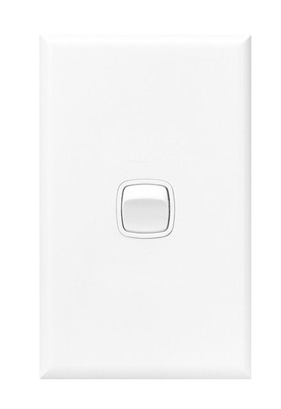 HPM EXCEL XL770/1WE VERTICAL 1 GANG SWITCH