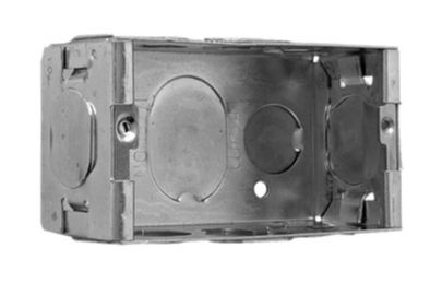 CLIPSAL METAL WALL BOX FOR STANDARD PLATE 257/1