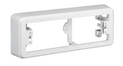 QUAD POWERPOINT MOUNTING BLOCK CLIPSAL ICONIC 3004MVW