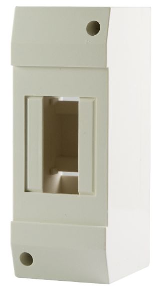 2 POLE MCB COVER ENCLOSURE WITHOUT NEUTRAL AND EARTH LINKS