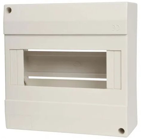 8 POLE MCB COVER ENCLOSURE WITHOUT NEUTRAL AND EARTH LINKS