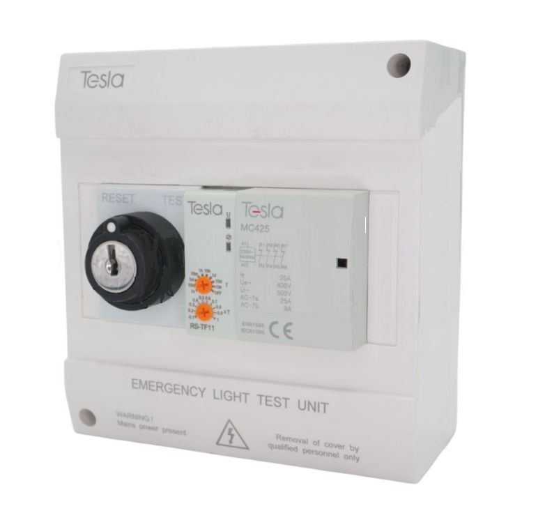 Emergency Lighting test switch with enclosure TESELTESTKIT