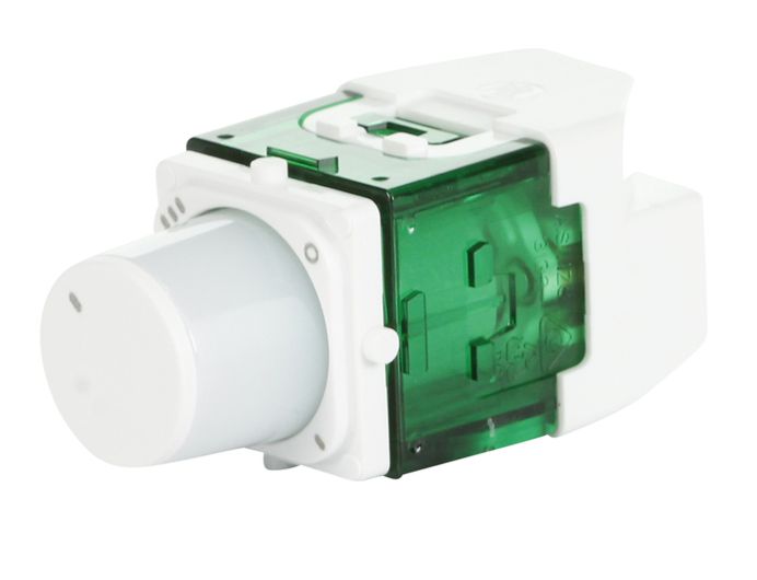 Clipsal Iconic Rotary Fan switch 4 position Mech Vivid white 40RSM3-VW