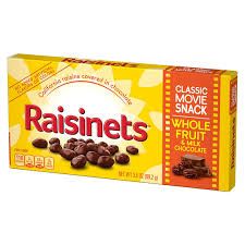 NESTLE RAISINETS MILK CHOCOLATE THEATRE BOX