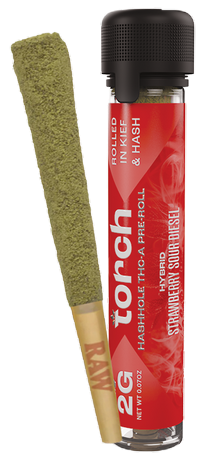 Strawberry Sour Diesel | Hybrid | 2G 2G Hash hole THC-A Pre-Roll