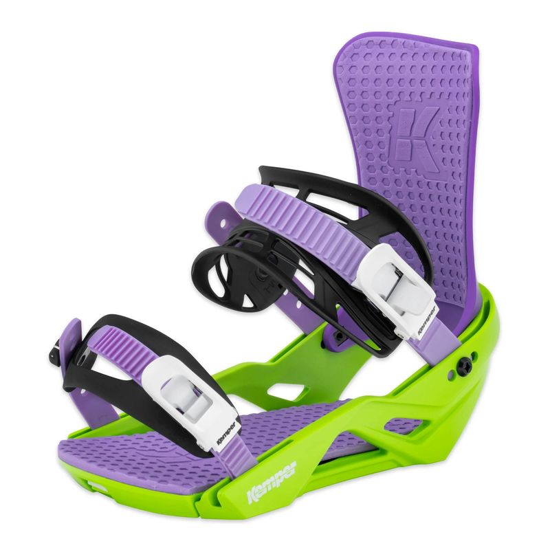 Kemper Freestyle Purple Snowboard Bindings 2024