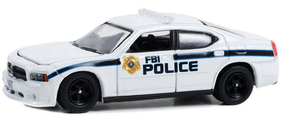 1/64 FBI Police 2008 Dodge Charger