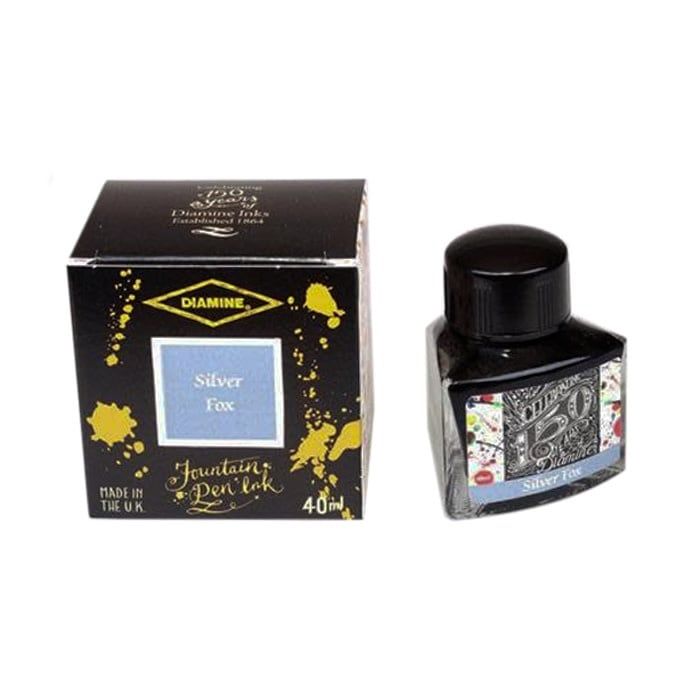Diamine 150th Ann Silver Fox Bottled Ink 40ml