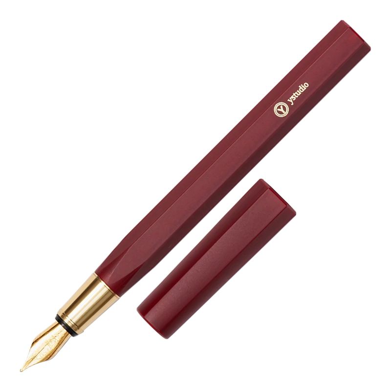 ystudio Resin Red Fountain Pen