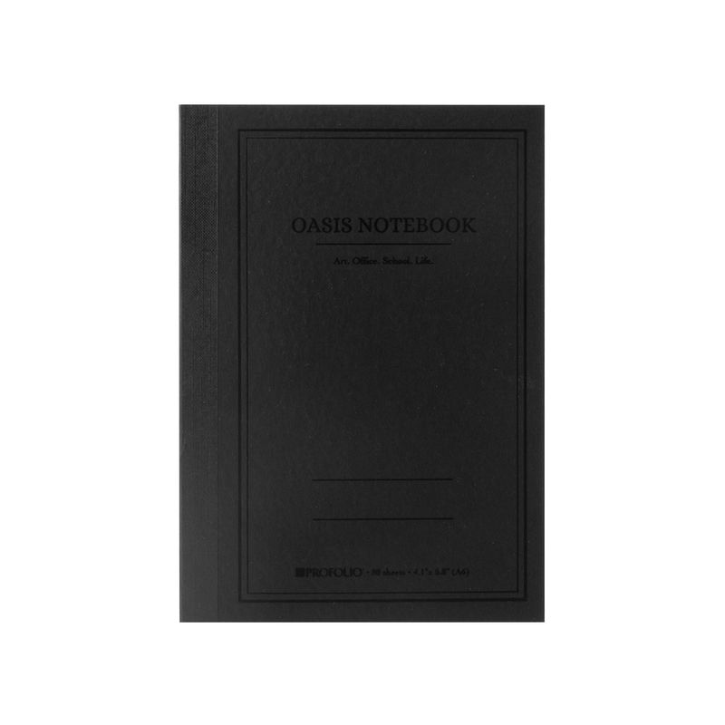Oasis Notebook A6 Charcoal