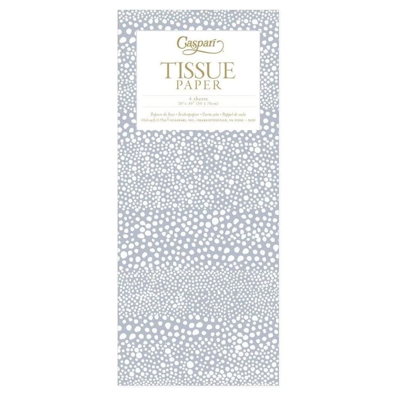 Pebble Silver Tissue Paper