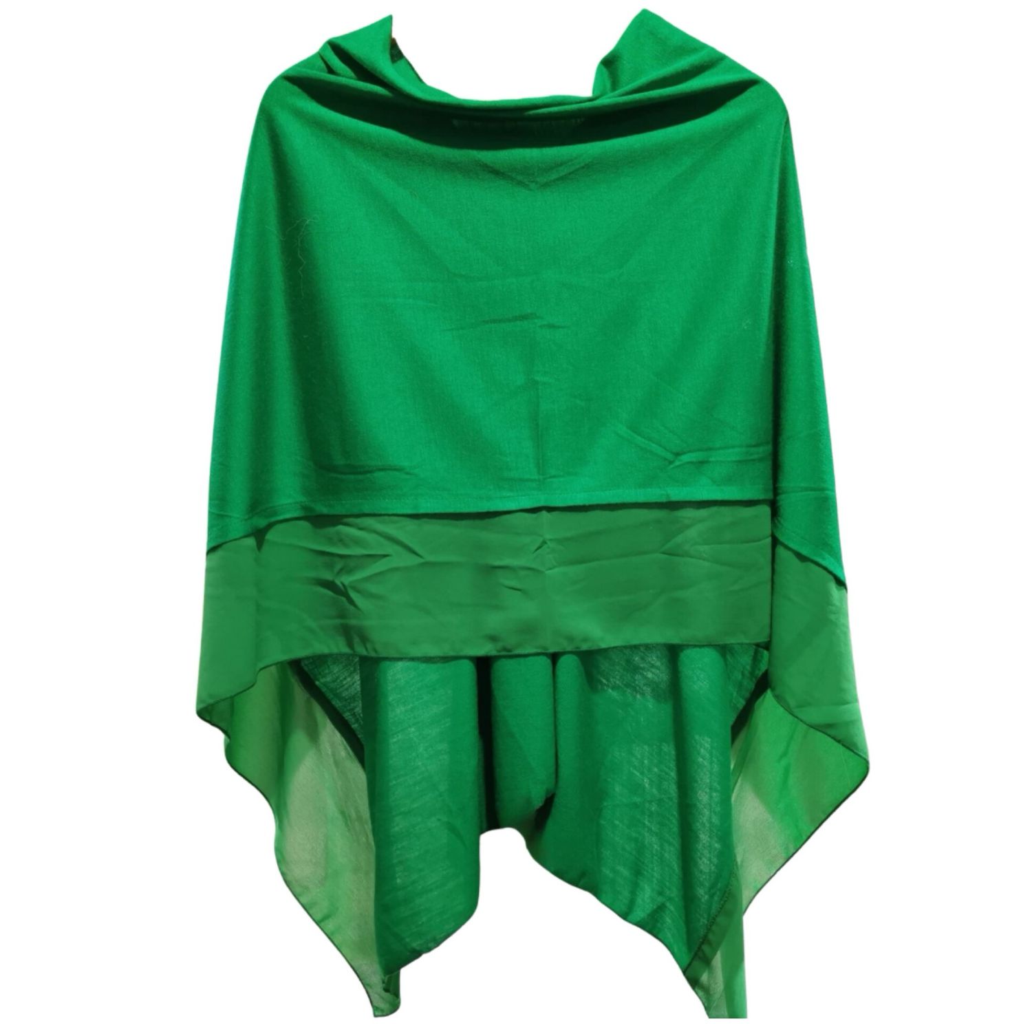 Emerald Green Lightweight Poncho