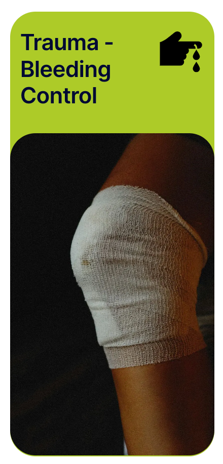 Trauma - Bleeding Control Course