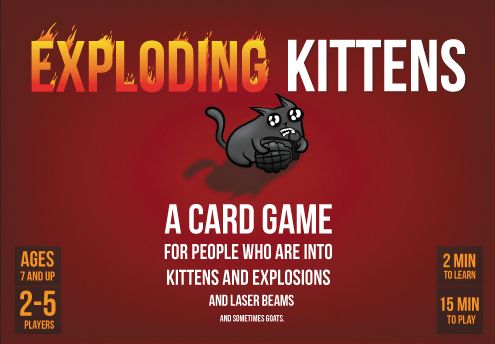 Exploding Kittens First Edition