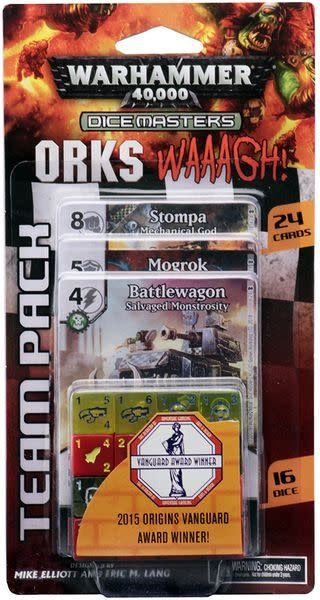 Warhammer 40,000 Dice Masters: Orks WAAAGH! Team Pack