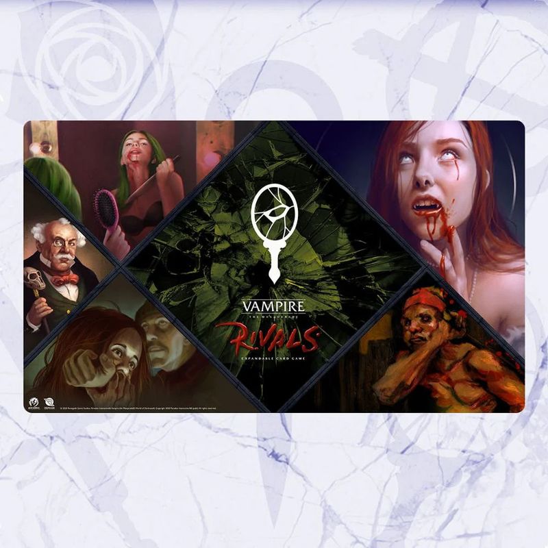 Vampire Rivals Malkavian Playmat
