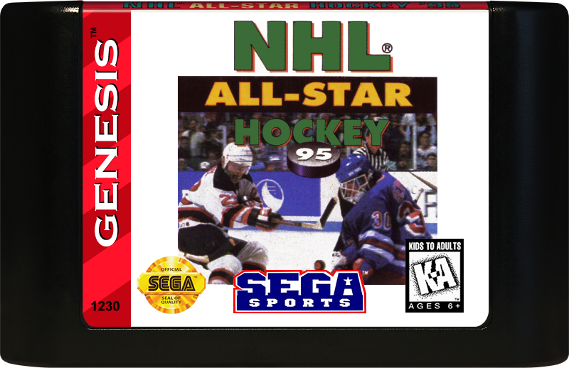 NHL All-Star Hockey 95 | Sega | Sega Genesis