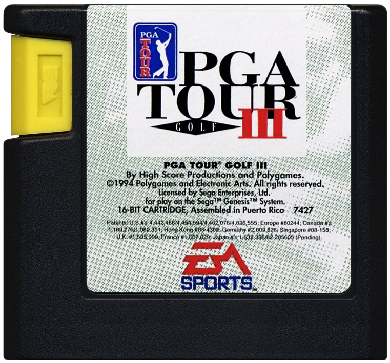 PGA Tour Golf 3 | Sega | Sega Genesis