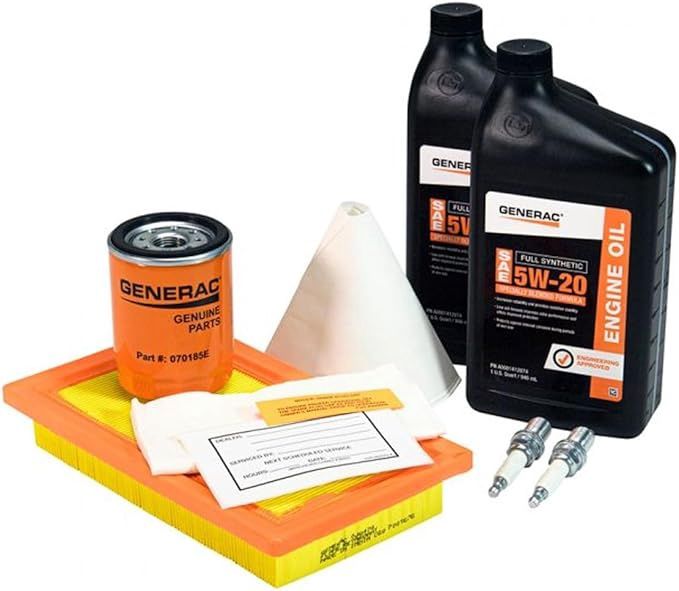 MAINTENANCE KIT GENERAC 5W-20 FOR 20KW-26KW 999CC
