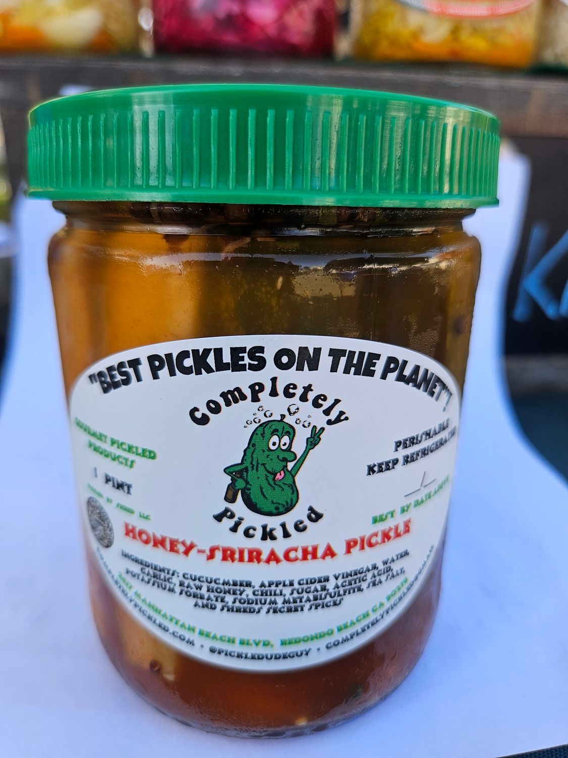 Honey-Sriracha Pickle