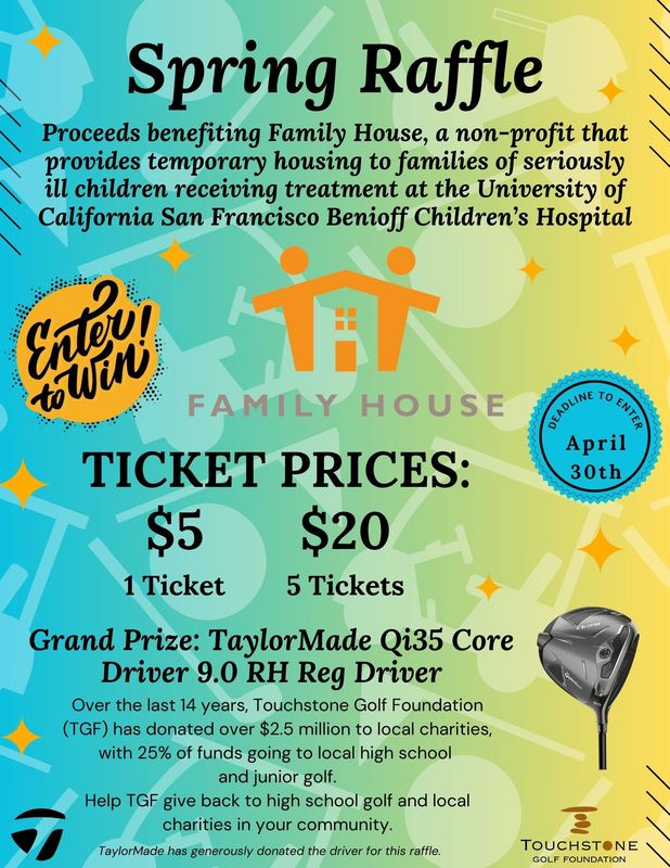 Spring Raffle Tickets