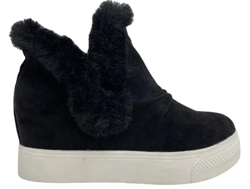 VGSP0111 VERY G SHANTELL BOOTIE SUEDE BLACK